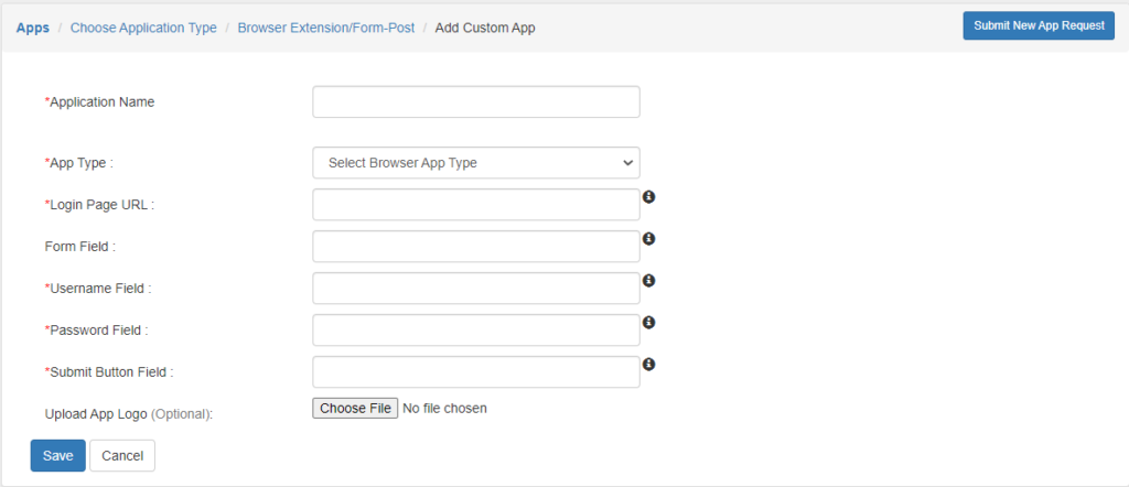 How to add a Browser Extension Form filled App? - Knowledge Base ...