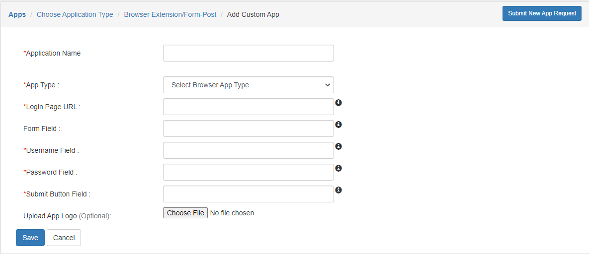 How to add a Browser Extension Form filled App? - Knowledge Base ...