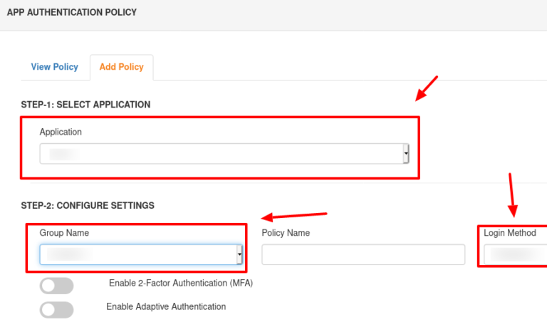 How to create a new policy for a particular app and group? - Knowledge ...
